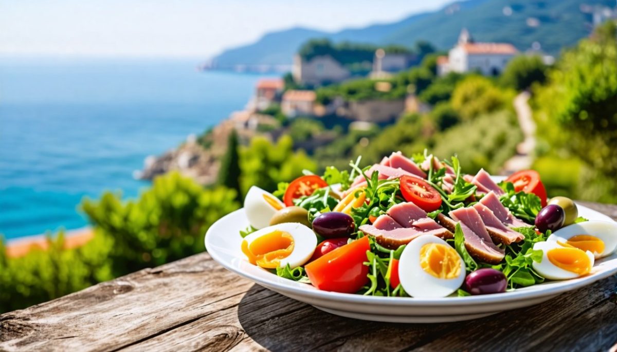 Salade Niçoise Traditionnelle : Authentique et Satisfaisante, un Voyage ...