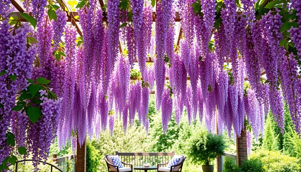 La glycine, cette fleur grimpante qui transforme votre pergola en ...